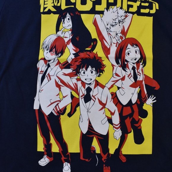 my hero academia | Shirts | My Hero Academia Mens Mha Anime Characters ...